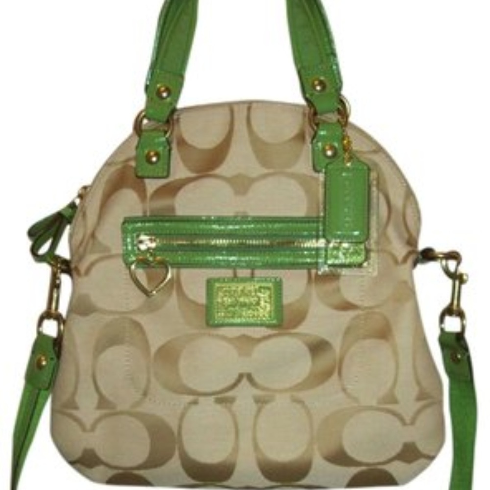 Coach Daisy Signature Foldover Crossbody Bag - Gem